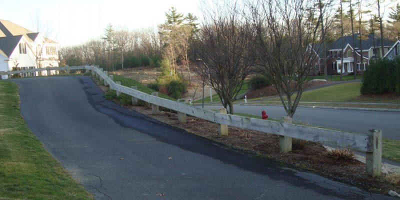 Wood Guardrails - Reliable Fence