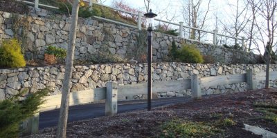 Wood Guardrails - Reliable Fence