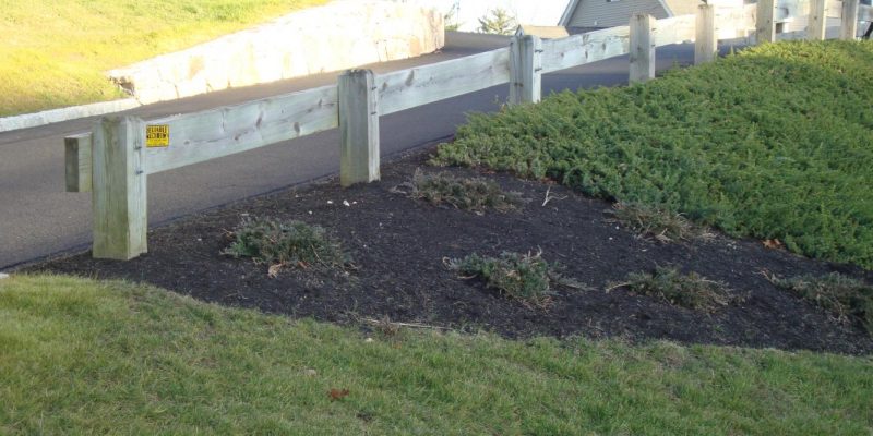Wood Guardrails - Reliable Fence